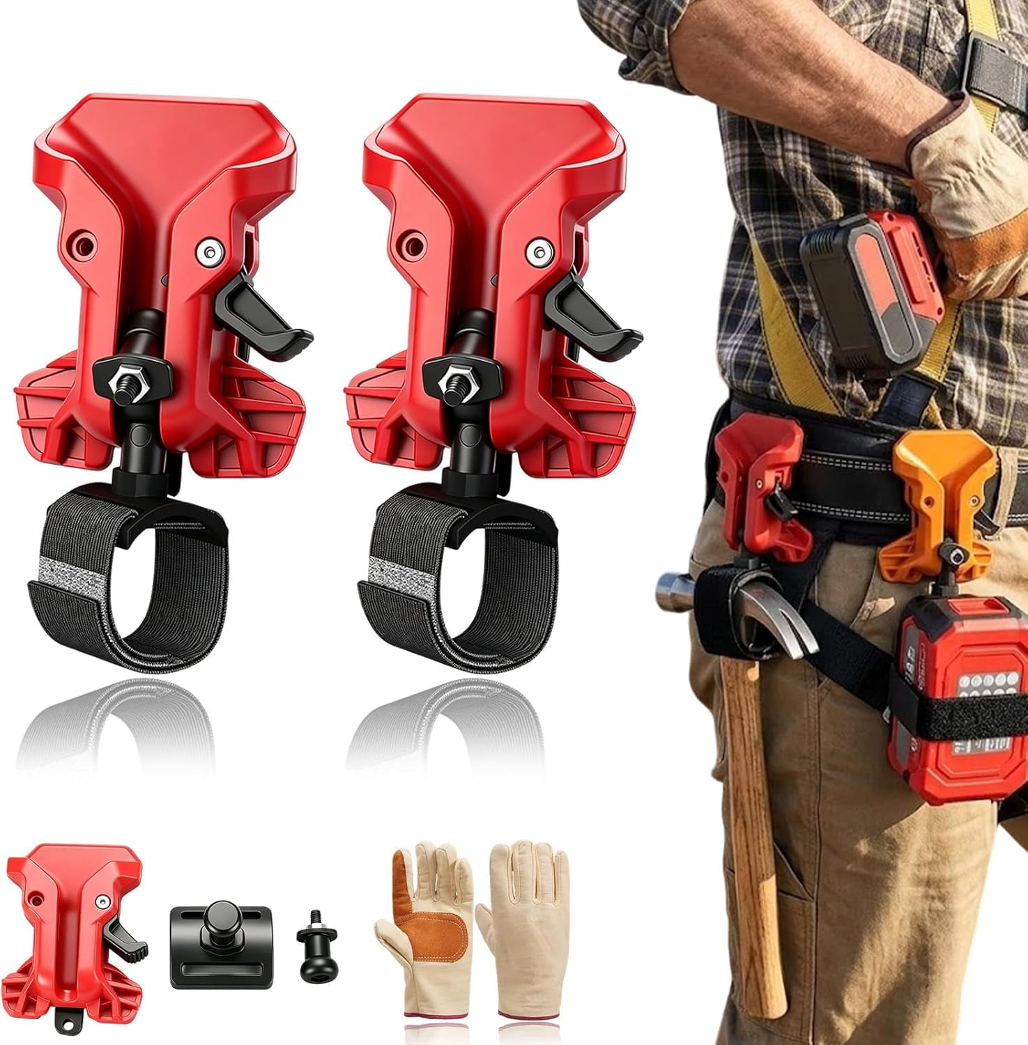 Portable Self-Locking Power Tool Holster - 2026 New Heavy Duty Drill ...