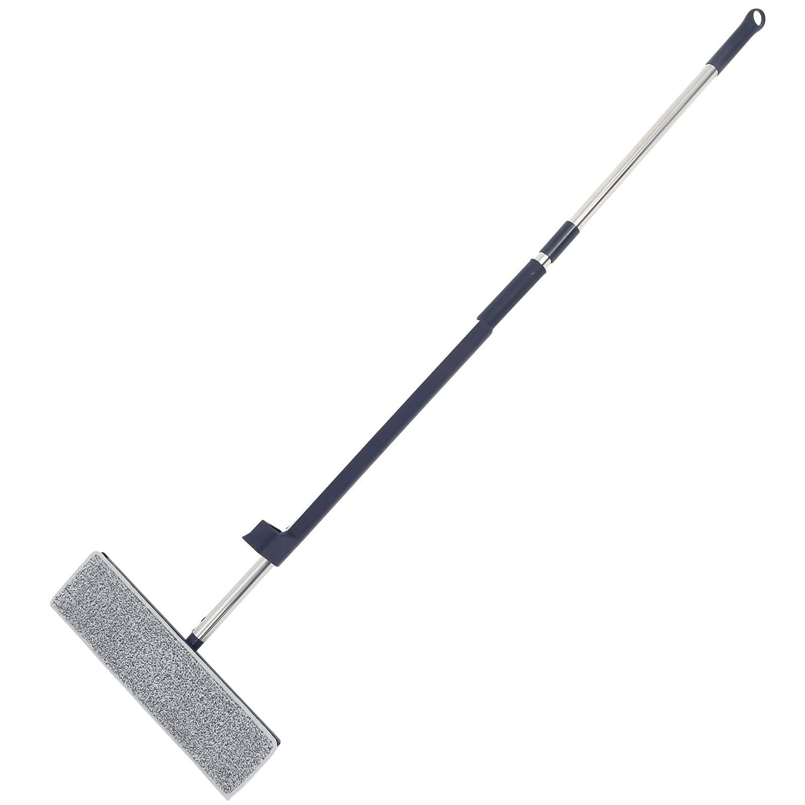 Portable Self-Squeeze Mop with 2 Replaceable Mop Pads 50 inch Household ...