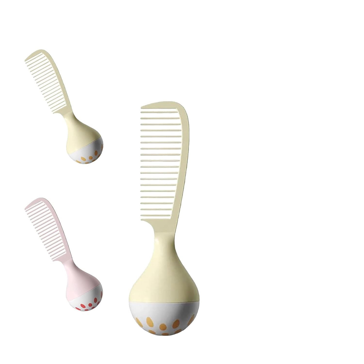 Portable Self-Standing Comb, Self-Standing Hair Comb with Weighted Base ...