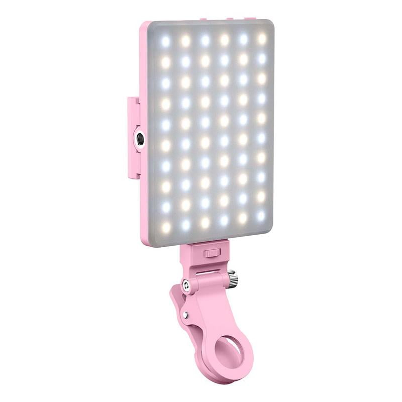 Portable Selfie Light, 1 Count USB Rechargeable Selfie LED Lights Clip ...