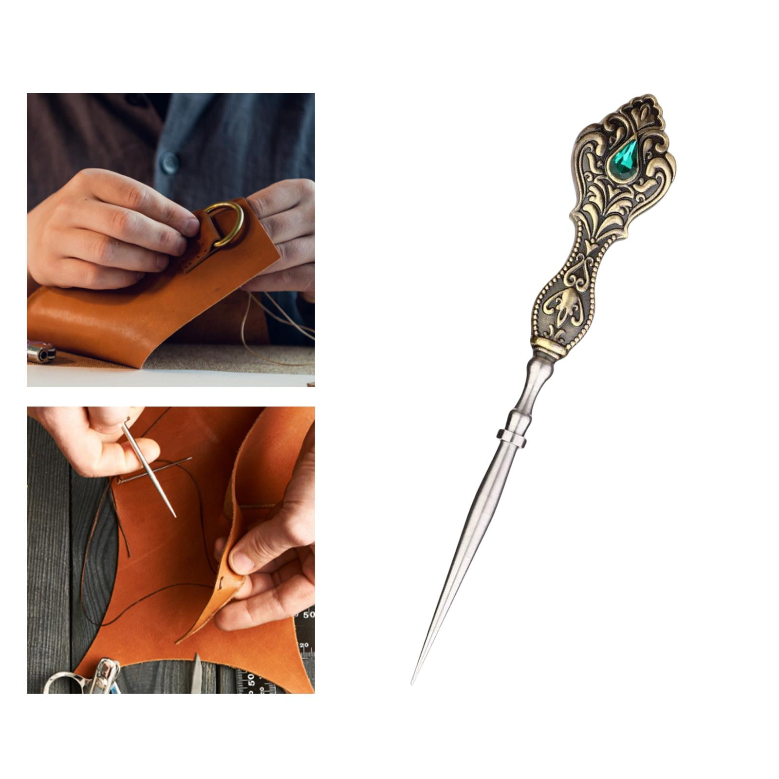 Portable Sewing Awl Punch Hole ccs Handmade for A - Walmart.com