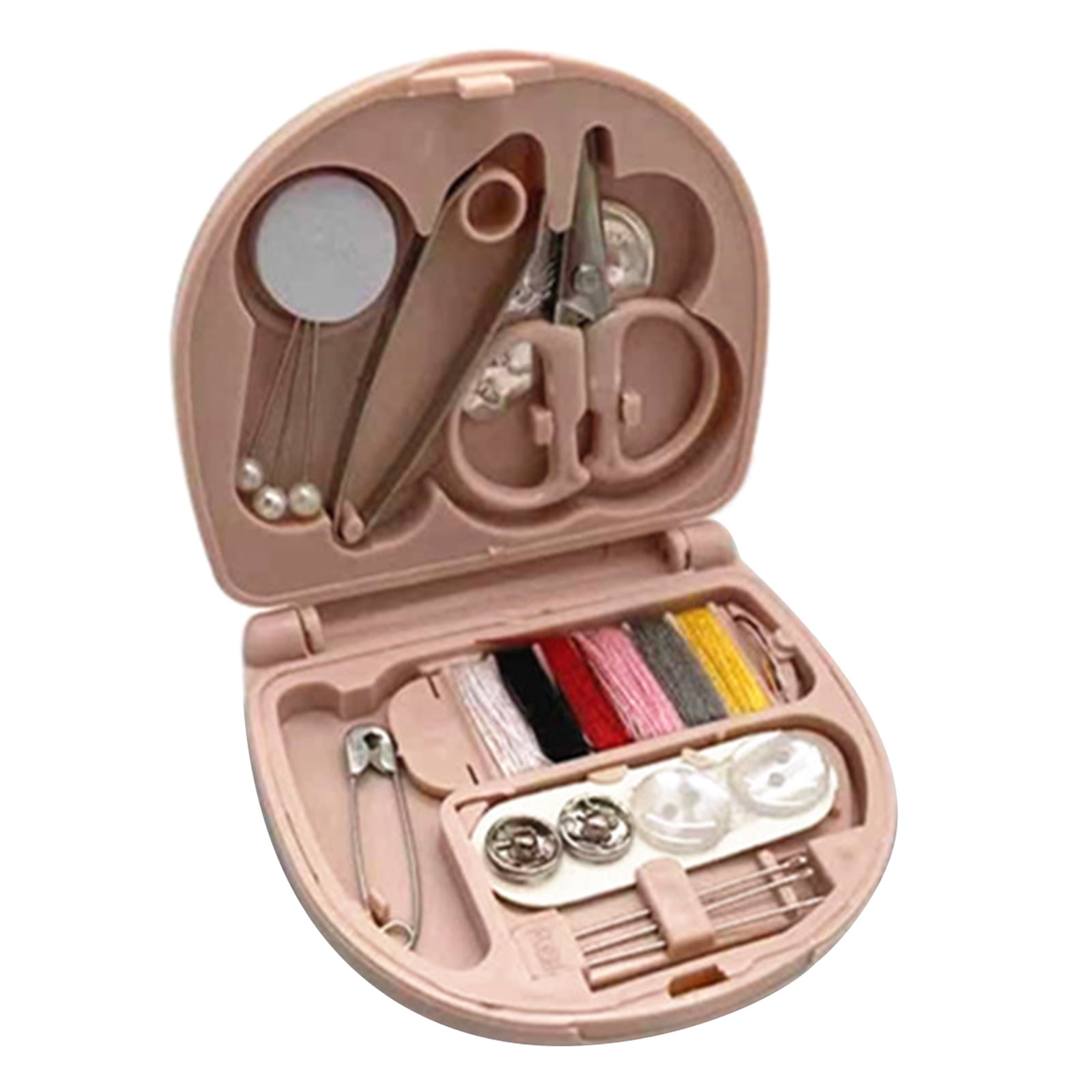Portable Sewing Kit Include Sewing Needles Scissors Threader Tweezer ...