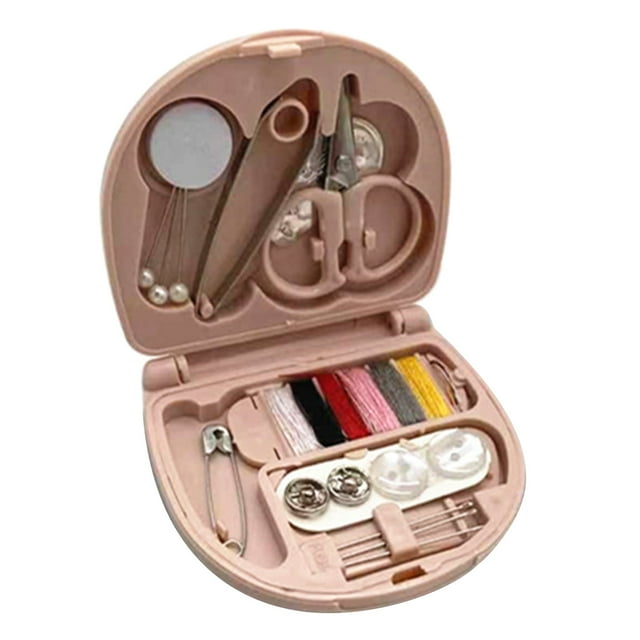 Portable Sewing Kit Include Sewing Needles Scissors Threader Tweezer ...