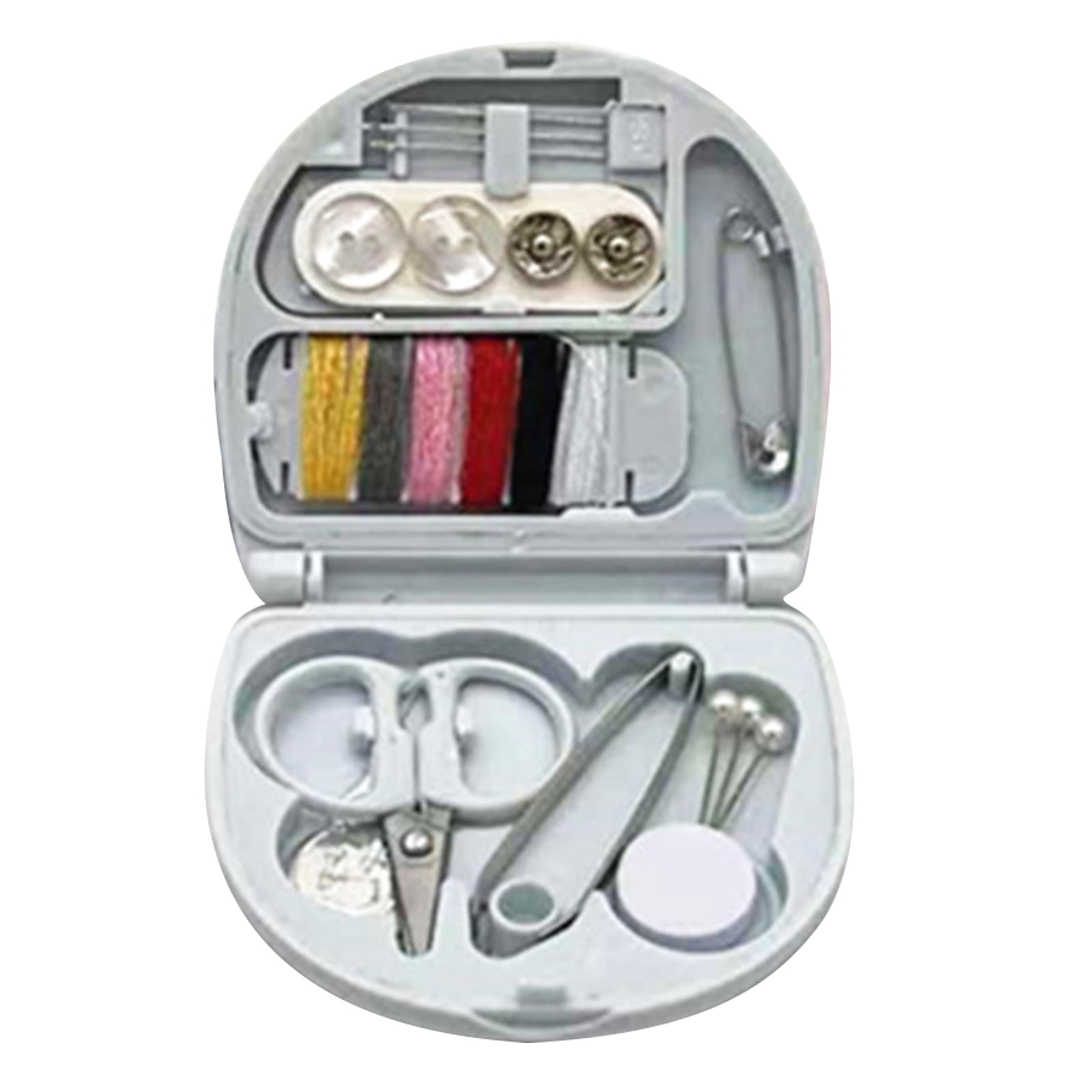 Portable Sewing in Folding Storage Box Basic Needle and Thread Set for ...