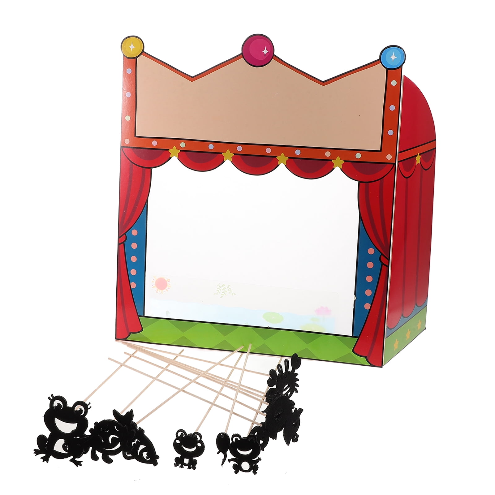 GOOHOCHY Puppet Theaters Shadow Puppet Prop Handmade Craft 1 Set Paper ...