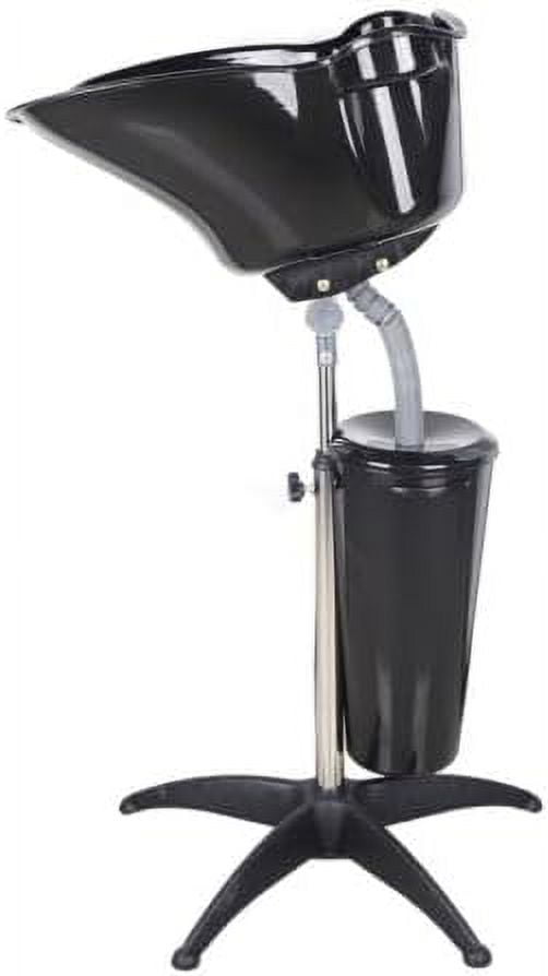 Portable Shampoo Bowl,10L Salon Deep Shampoo Basin Sink with Adjustable ...