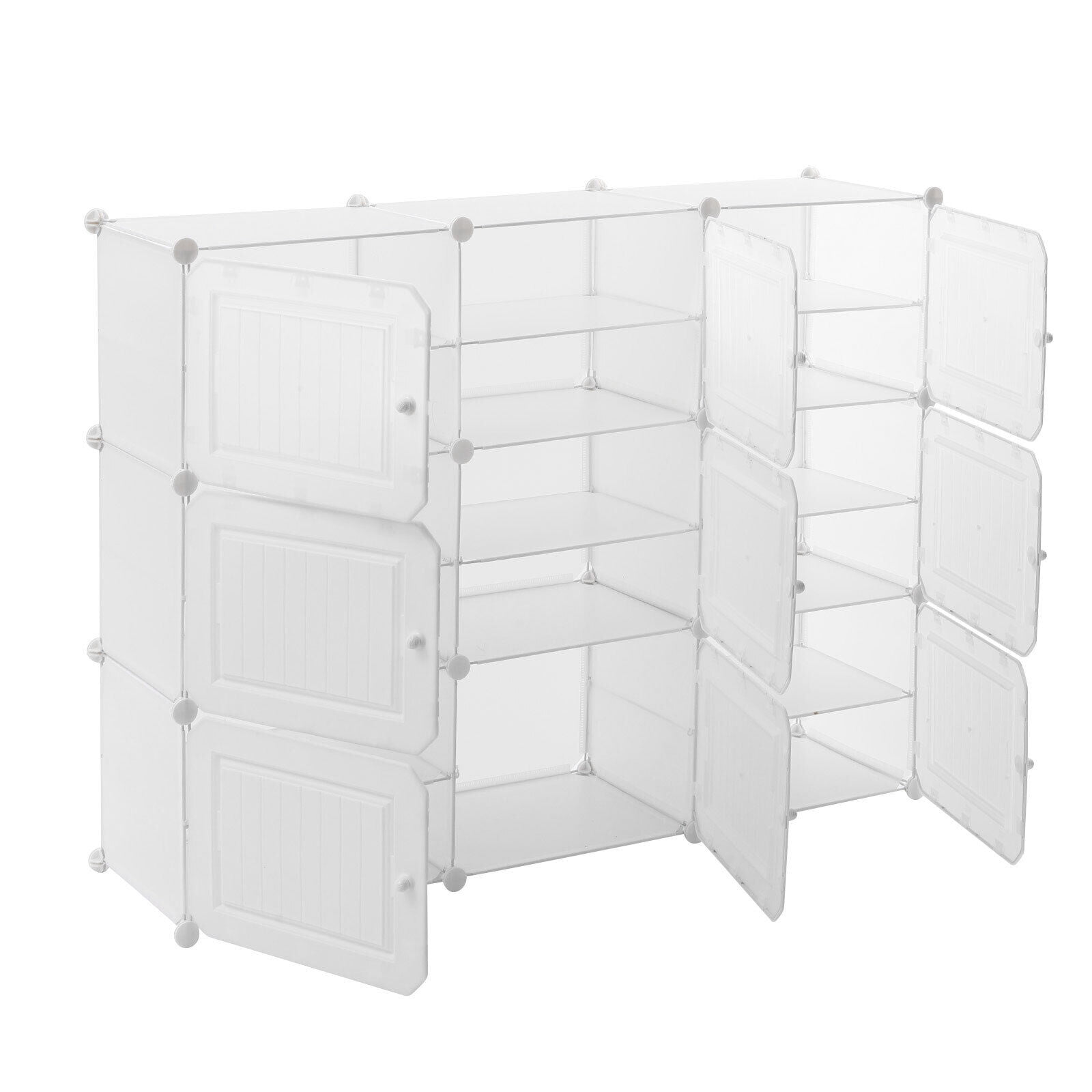 Portable Shoe Rack 36 Pair Shoe Storage Shelf Organizer Shoe Cabinet 9 ...