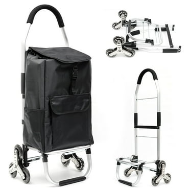 dbest Bigger Folding Trolley Dolly, Red Pin Dot - Walmart.com