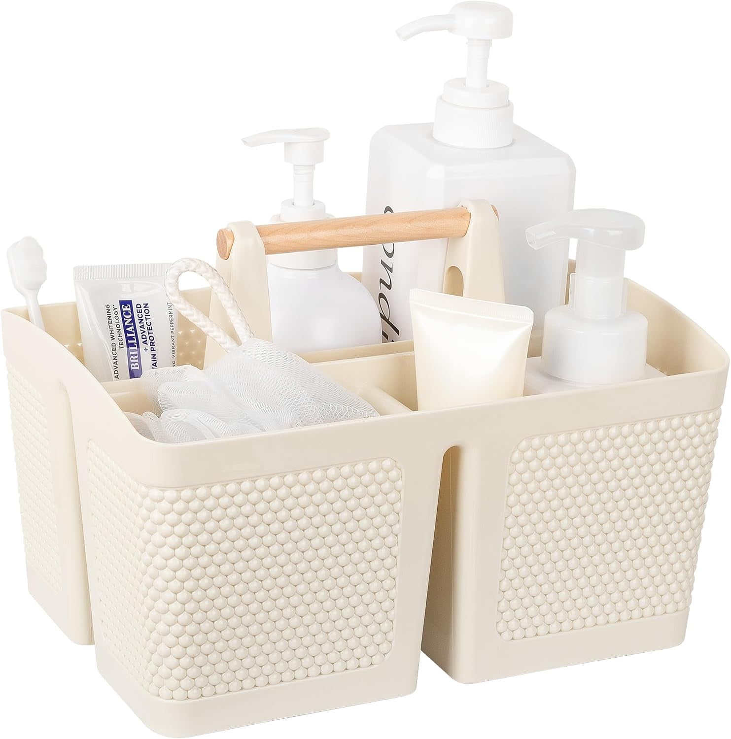 Portable Shower Caddy Basket Plastic Cleaning Caddy Organizer Storage ...