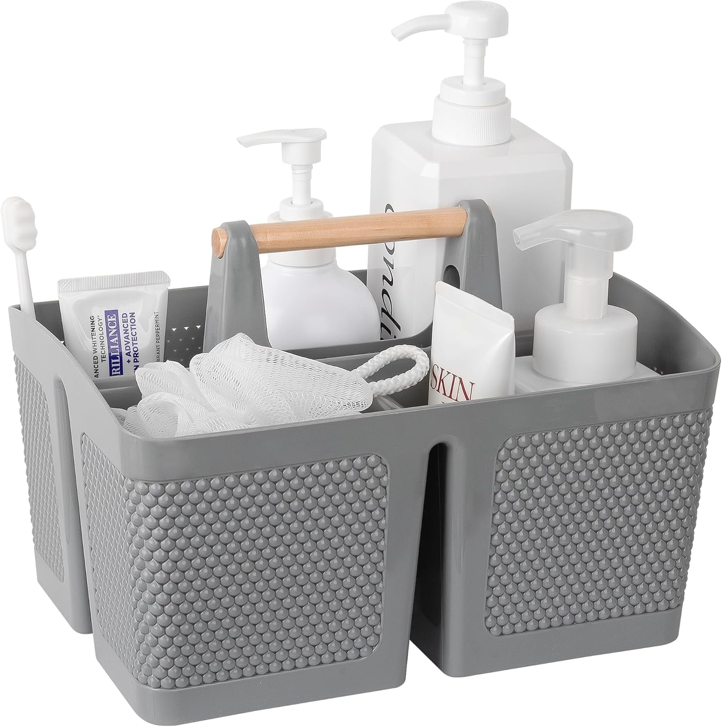 Portable Shower Caddy Basket Plastic Cleaning Caddy Organizer Storage ...