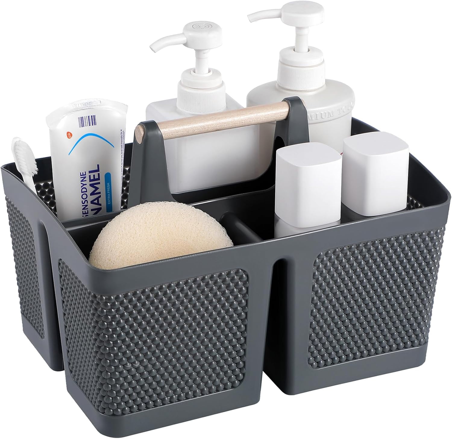 Portable Shower Caddy Basket Plastic Cleaning Caddy Organizer Storage ...