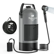 Portable Camping Shower, Leak Proof 3 Gallon Camping Shower with Foot ...