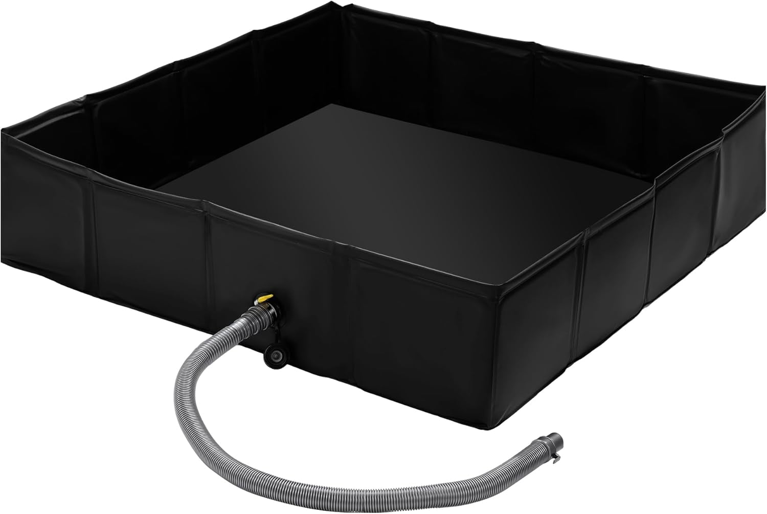 Portable Shower Pan, 41" x 41" x 10" Outdoor Shower Base Foldable ...