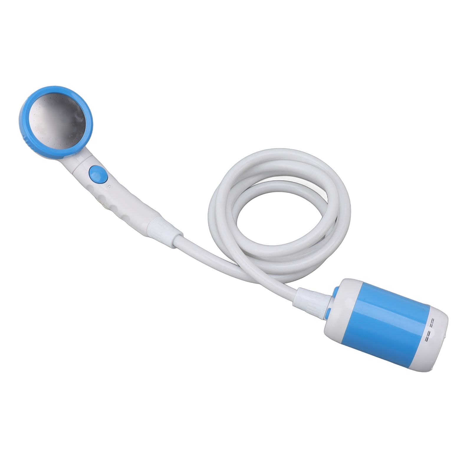 Portable Shower Set ABS Stainless Steel PVC 3 Gear Electric Battery ...