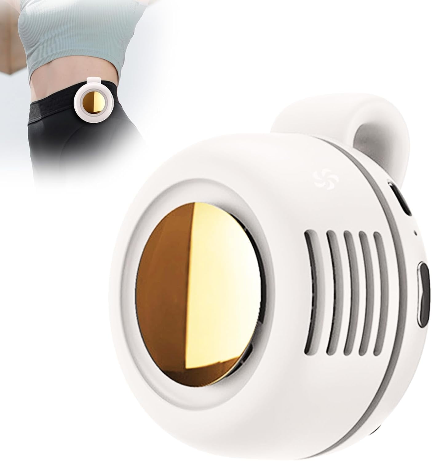 Portable Silent Mini Bladeless Electric Fan, 2025 New Portable ...