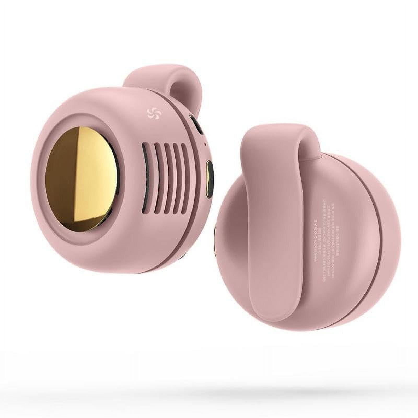 Portable Silent Mini Bladeless Electric Fan, Adjustable 3-speed ...