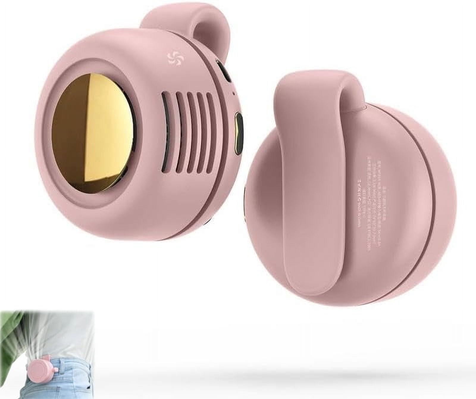 Portable Silent Mini Bladeless Electric Fan, Adjustable 3-speed ...