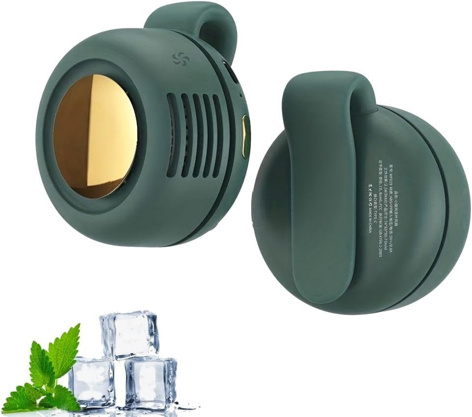Portable Silent Mini Bladeless Electric Fan Clip On 2025 New small ...