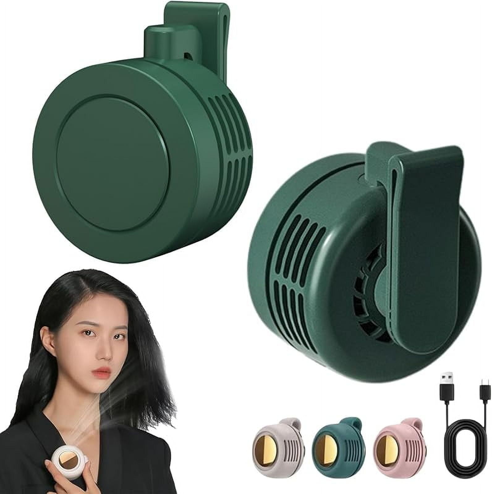 Portable Silent Mini Bladeless Electric Fan Clip On,Mini Bladeless Fans ...