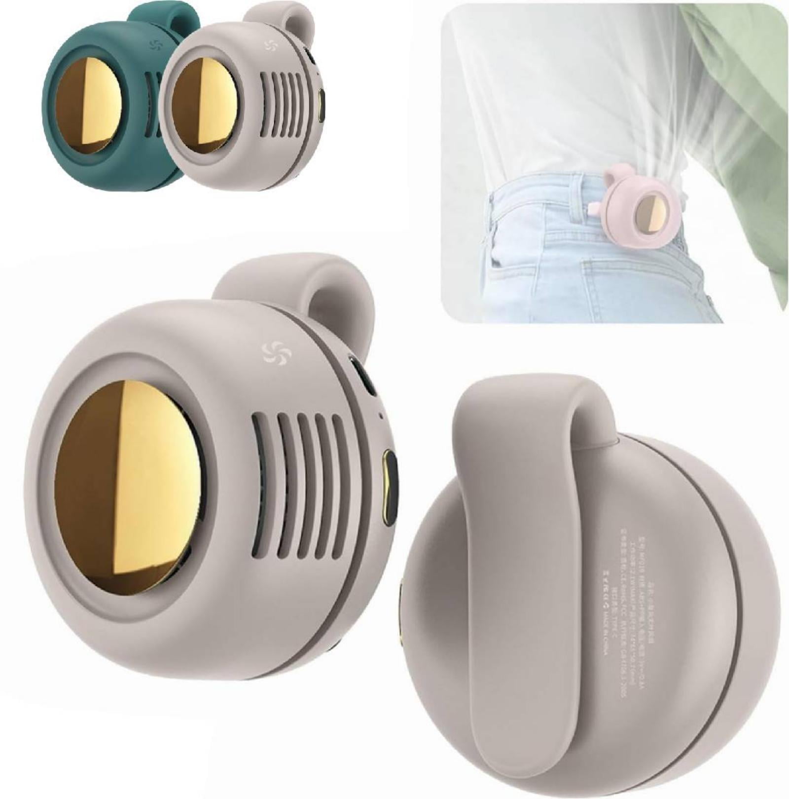 Portable Silent Mini Bladeless Electric Fan Clip On,Mini Bladeless Fans ...