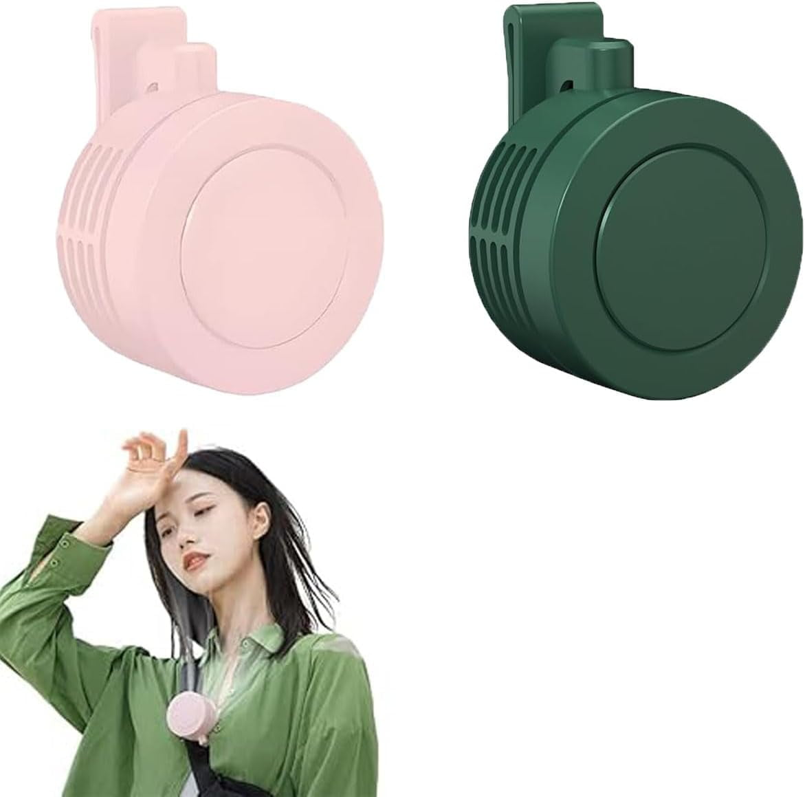 Portable Silent Mini Bladeless Electric Fan,Mini Waist Clip Fan ...