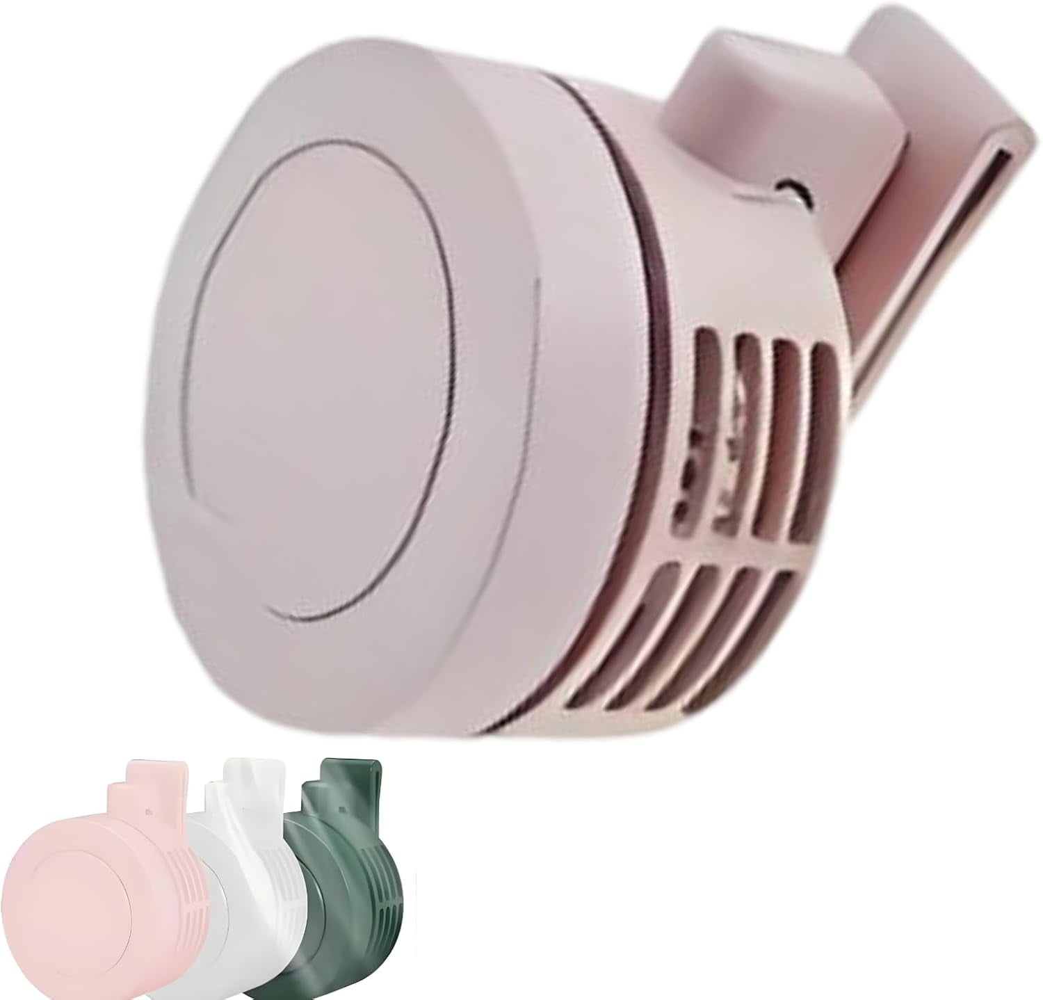 Portable Silent Mini Bladeless Electric Fan, Small Waist Clip Fan USB ...