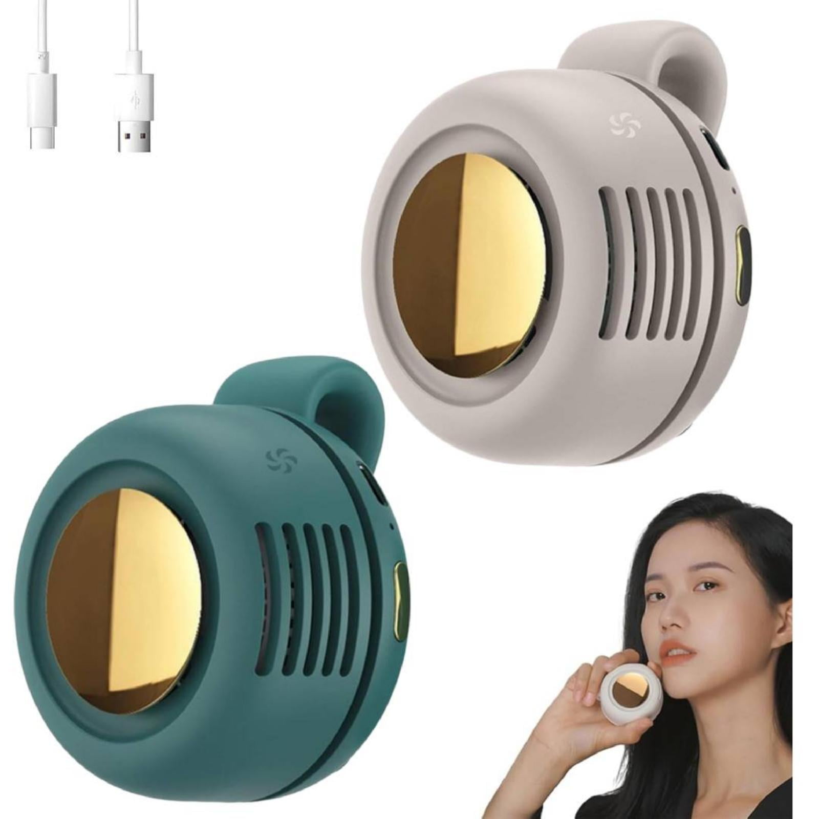 Portable Silent Mini Bladeless Fan Clip On,3 Speeds Clip-on Fans for ...