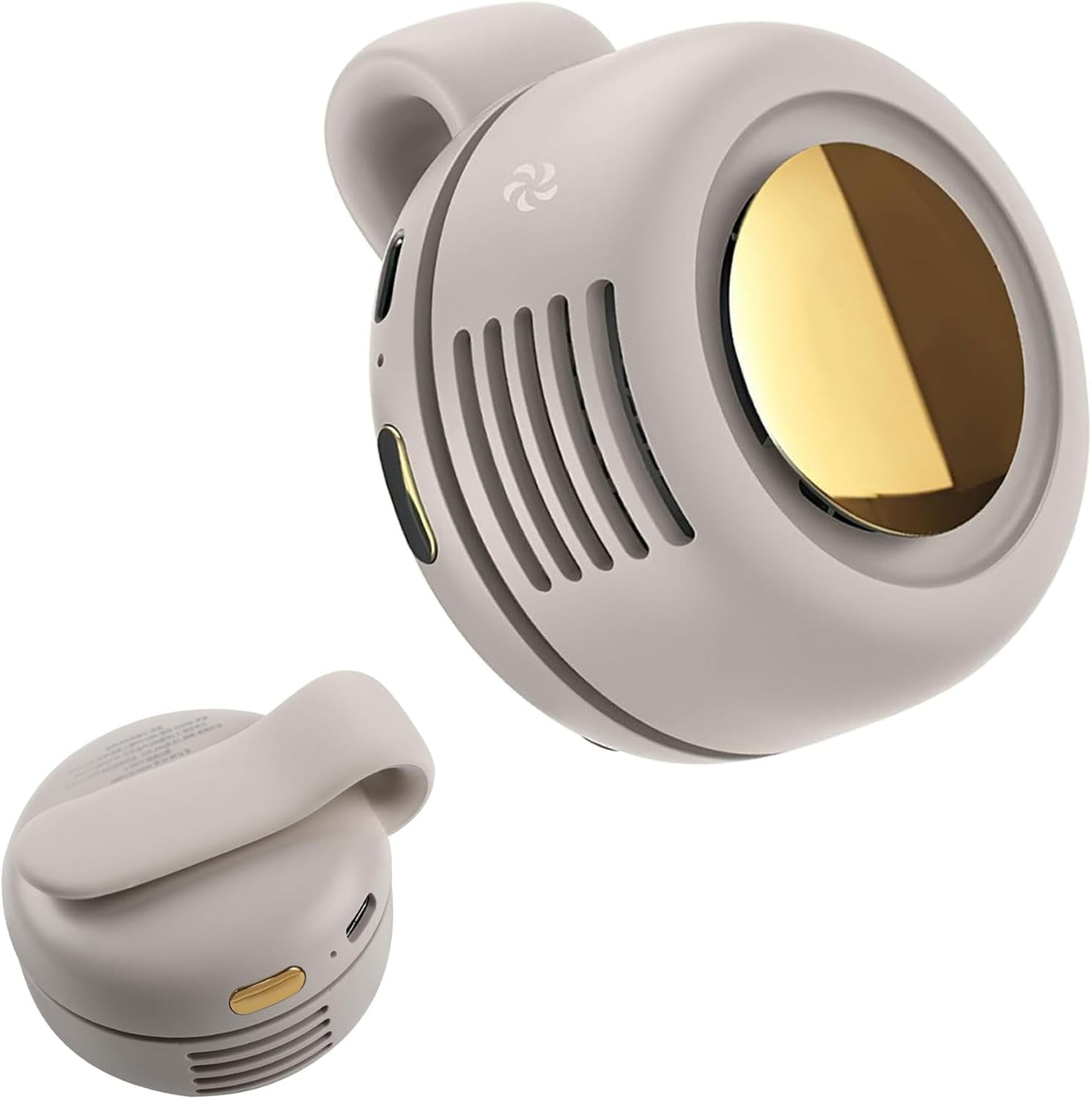 Portable Silent Mini Bladeless Fan Clip On, Mini Fan With Clip, 2025 New Adjustable 3-Speed ...