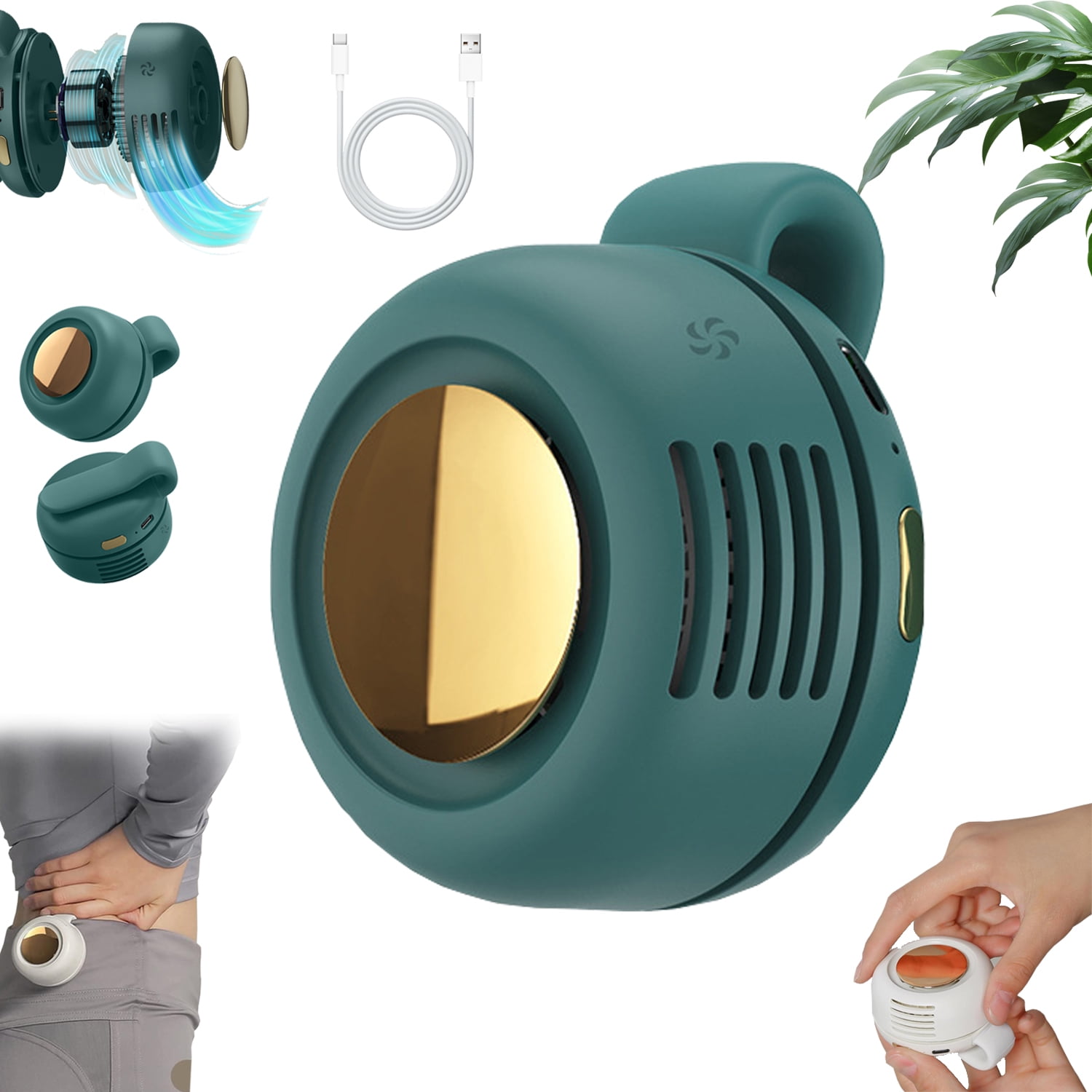 Portable Silent Mini Bladeless Fan Clip On, Portable Silent Mini ...