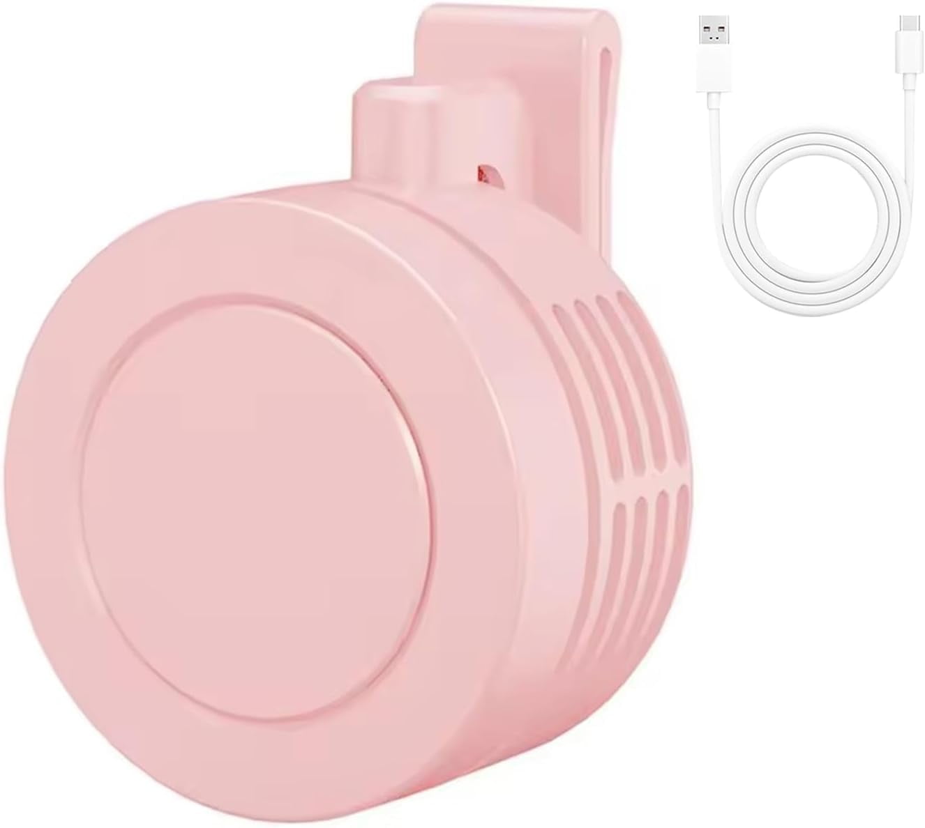 Portable Silent Mini Bladeless Fan Clip On, Small Waist Clip Fan USB ...