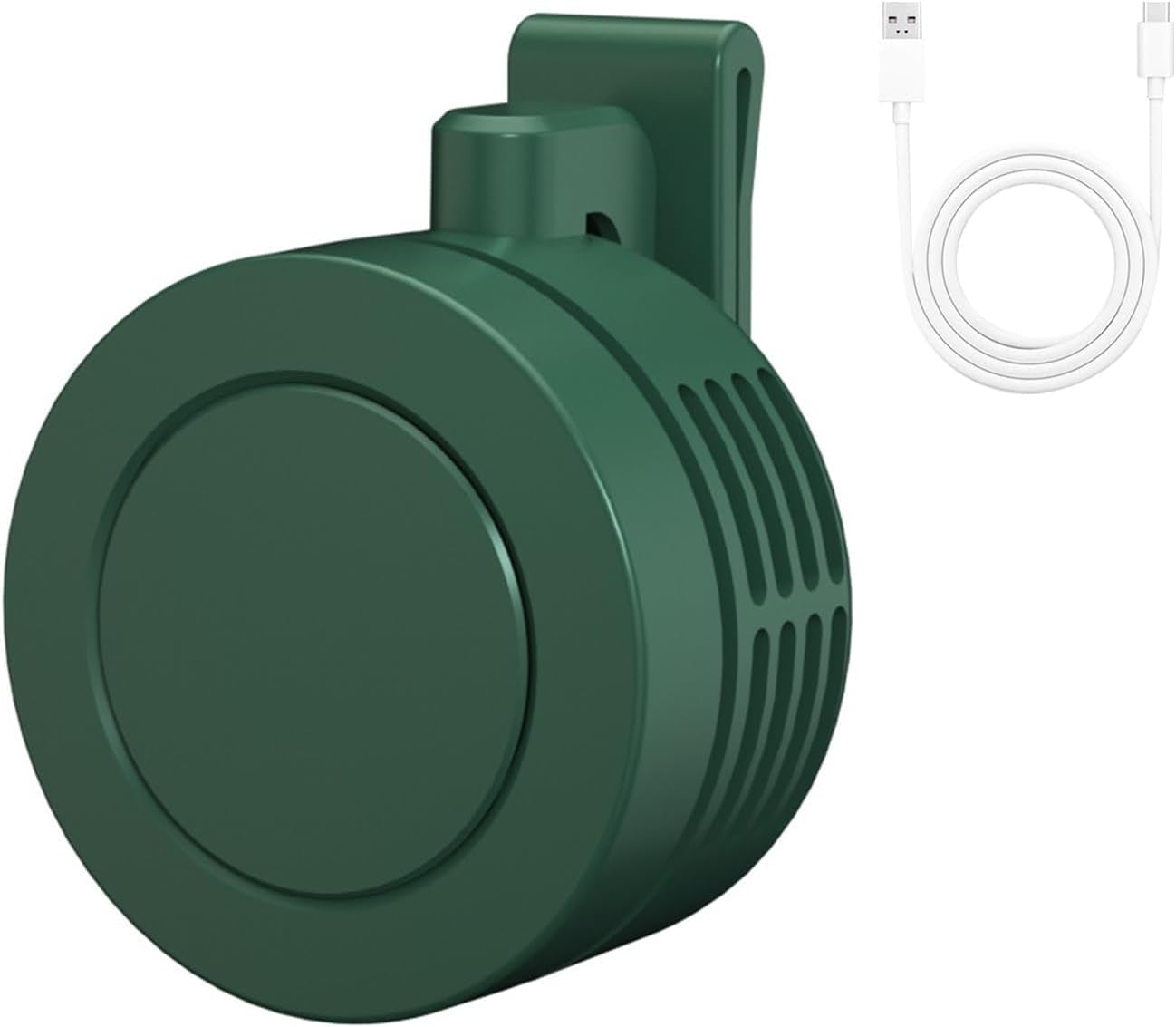 Portable Silent Mini Bladeless Fan Clip On, Small Waist Clip Fan USB ...