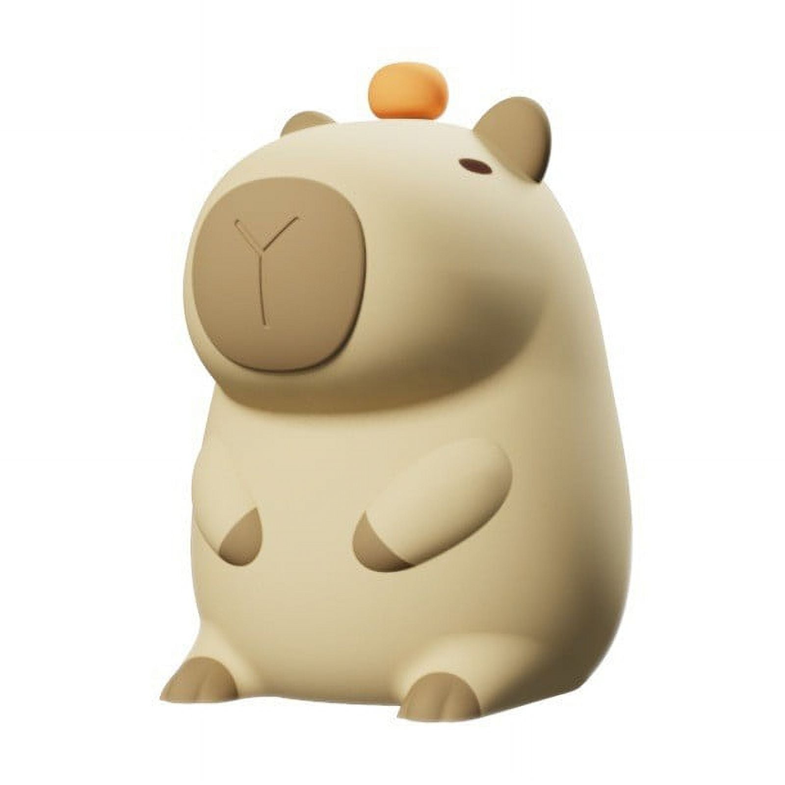 Portable Silic Night Light Rechargeable Dimmable Capybara Pat Light ...