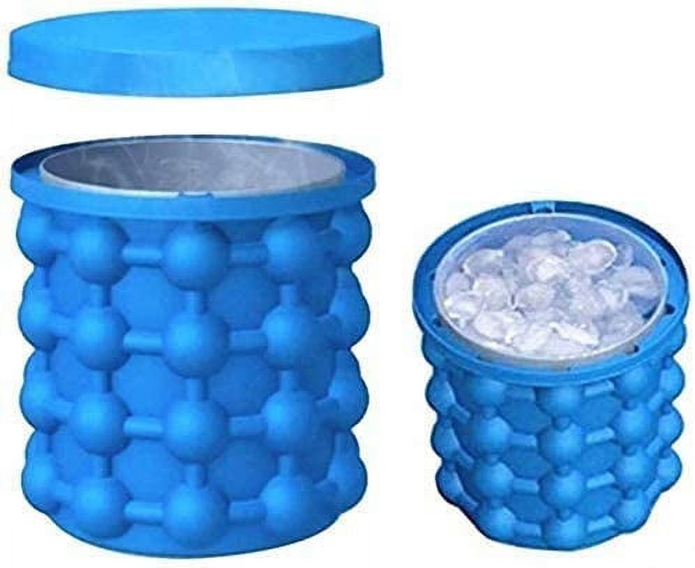 Portable Silicon Ice Cube Maker 2 In 1 Ice Cube Maker Round Portable