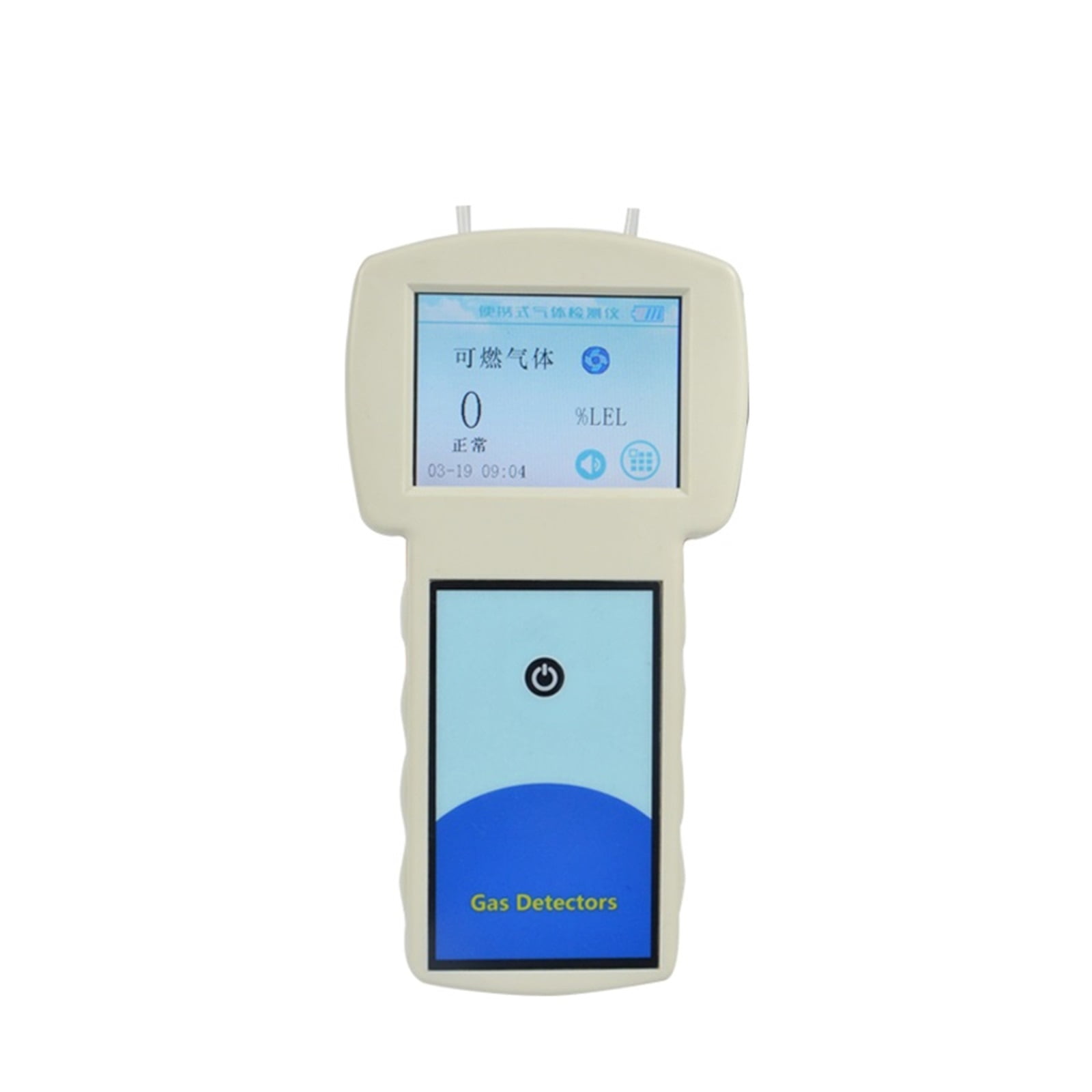 Portable Single Oxygen Gas Detecting Alarm, 0-100% Vol Oxygen Gas ...