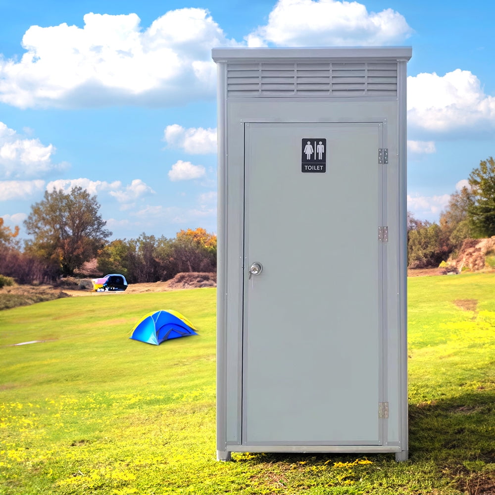 Portable Single Stall Restroom Sink Toilet For Construction Site Event ...