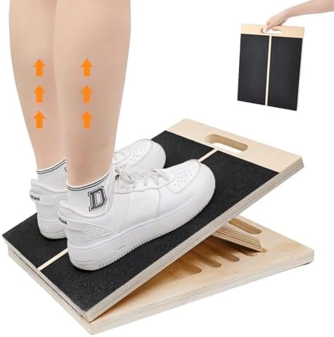 Portable Slant Board for Calf Stretching,Calf Stretcher Squat Wedge ...
