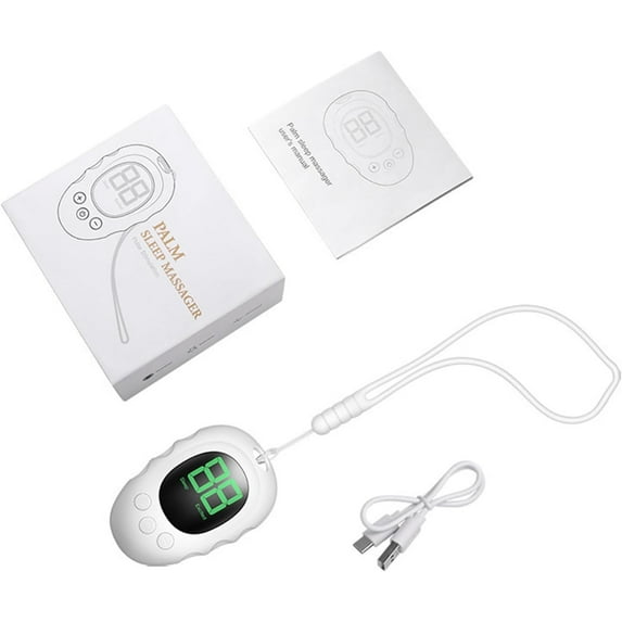Portable Sleep Aid Device - Hand-held Palm Sleep Massage, Supports Calm ...