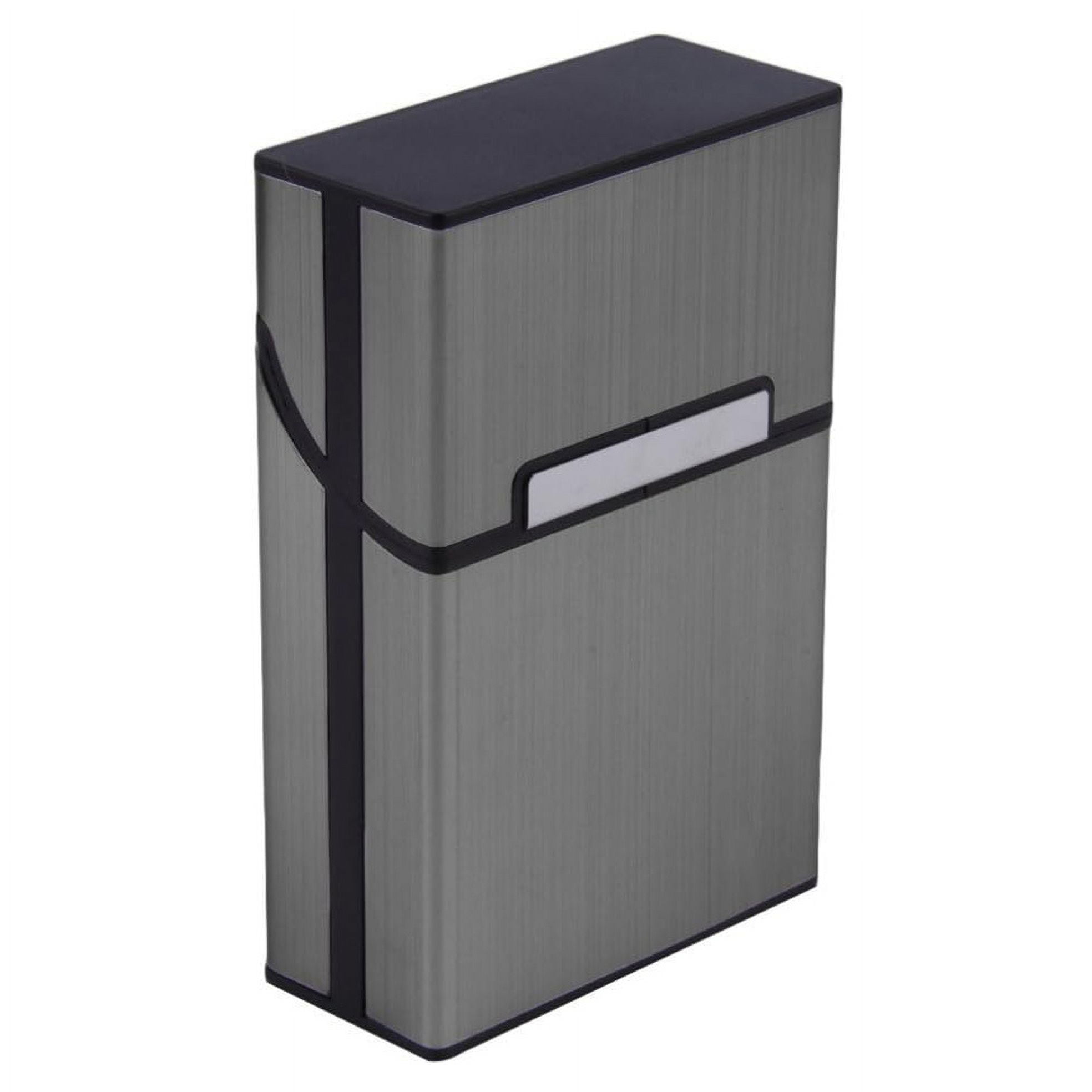 Portable Slim Aluminum Cigarette Case Regular King Size Plastic Cigar ...