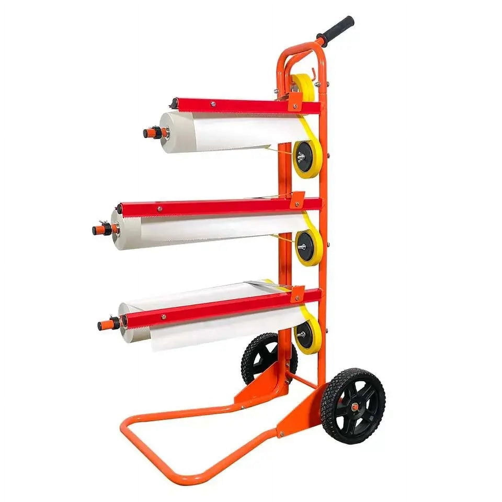 Portable Slimline Masking Paper Dispenser Stand Holds Multiple Rolls ...