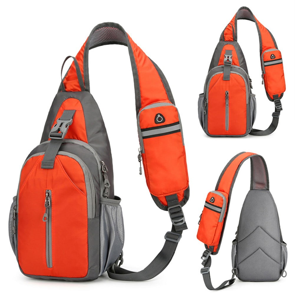Portable Sling Crossbody Bags Cycling Shoulder Chest Bag For Hiking ...