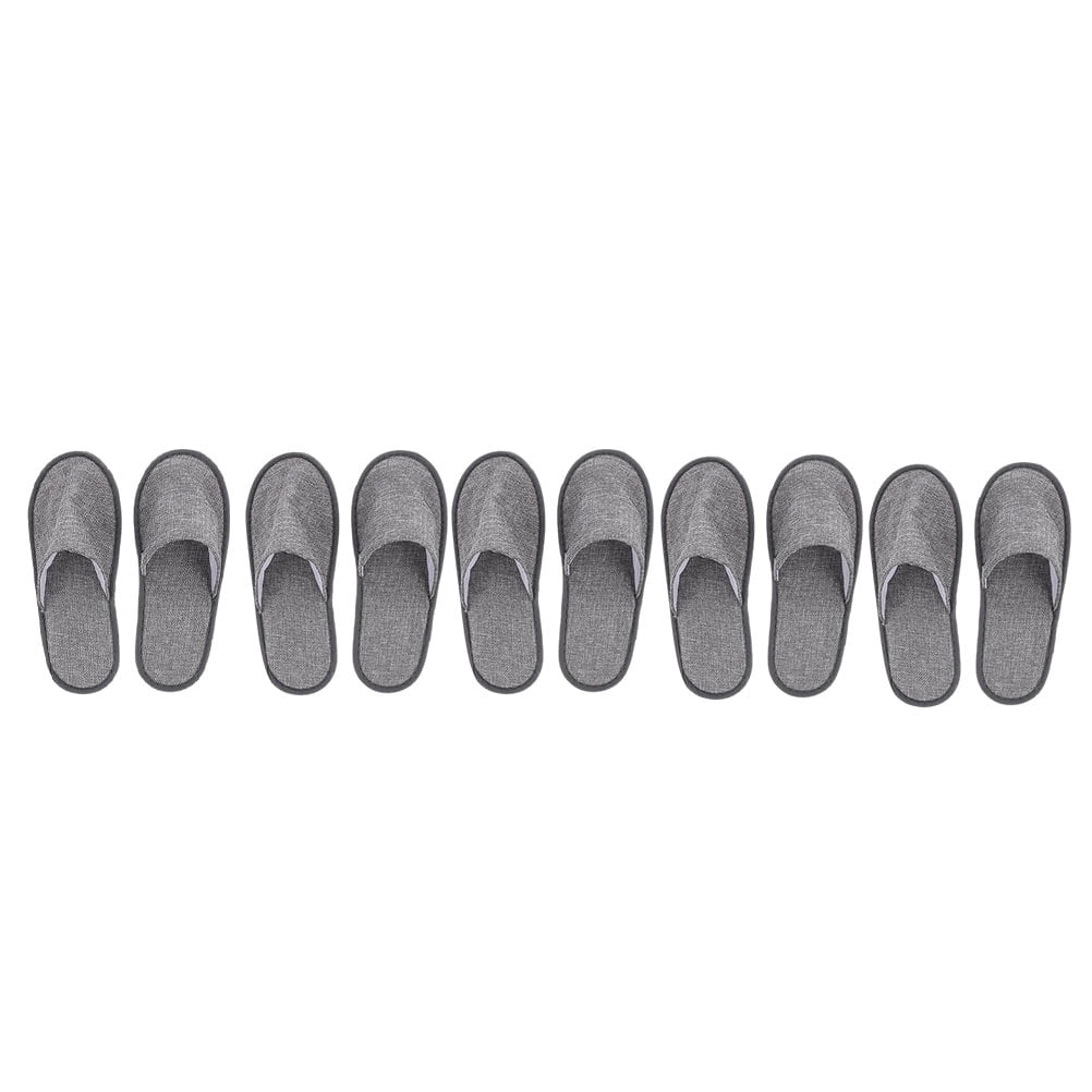Portable Slippers Slipers Bath Spa 10 Pcs Disposable Household Living ...