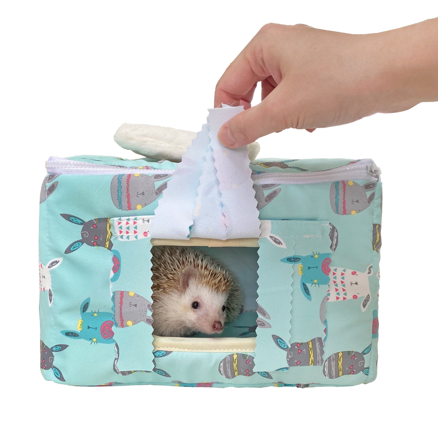 Portable Small Animals House Hide Cave Habitat for Hedgehog Guinea Pig ...