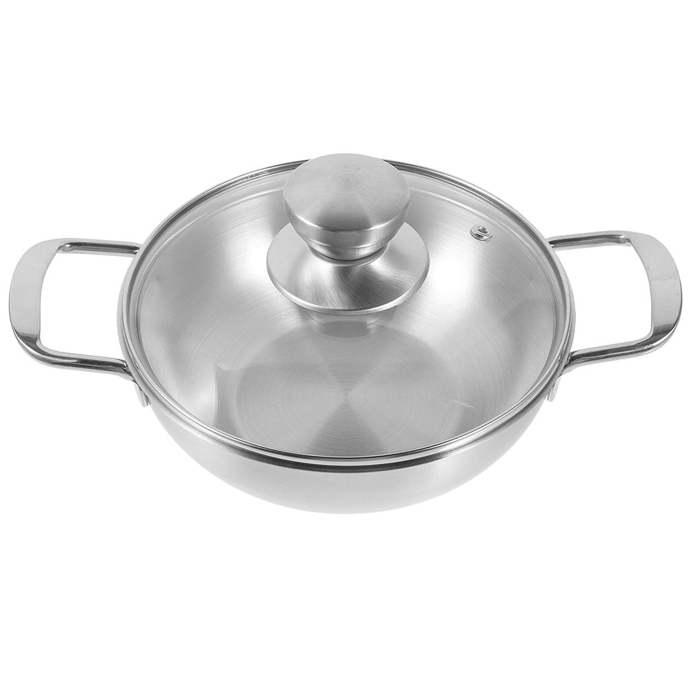 Portable Small Hotpot Woks Small Saucepan Cooking Pot for Home Reusable ...