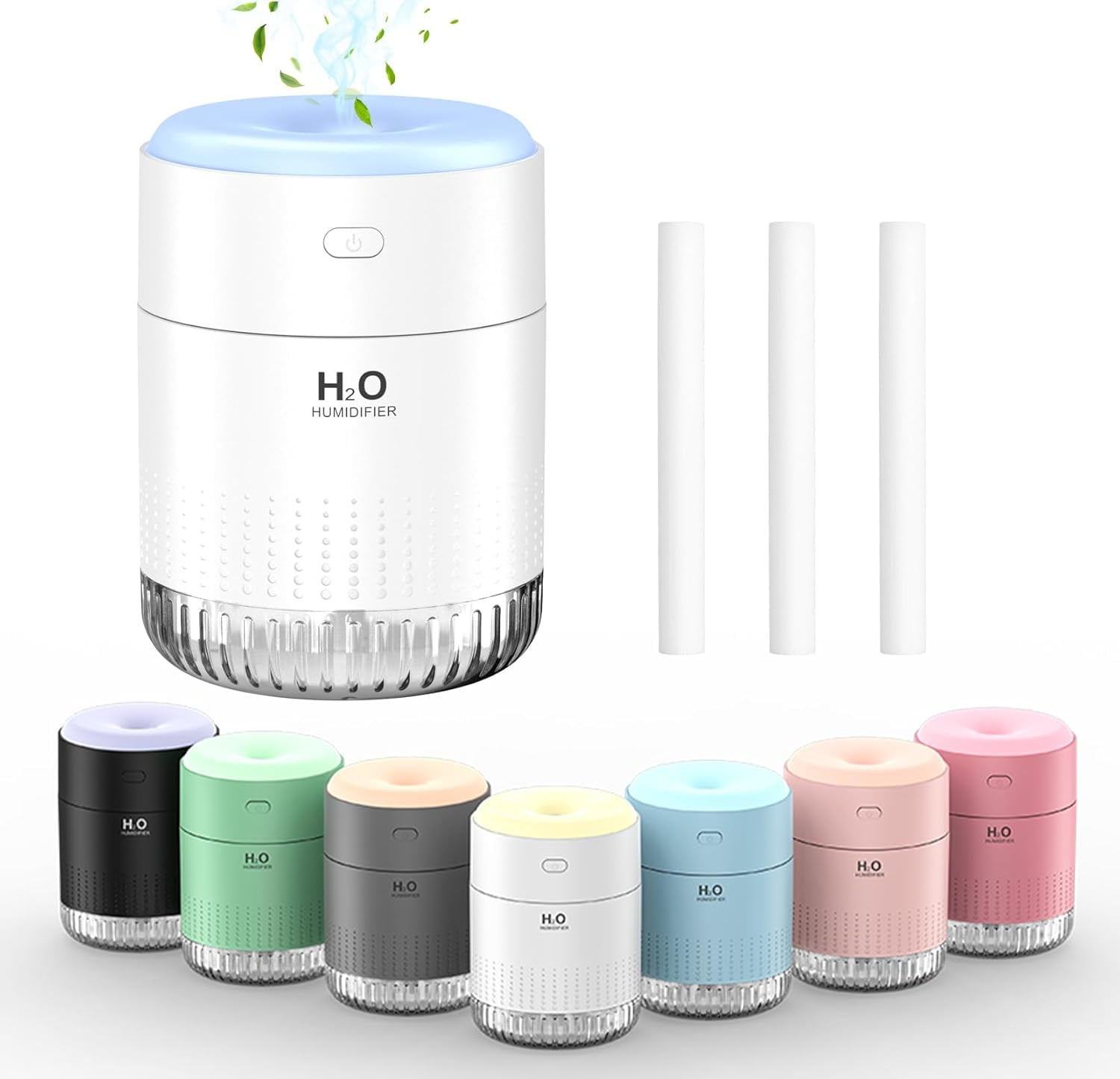 Portable Small Humidifier, 2025 NEW USB Personal Desktop Humidifiers ...