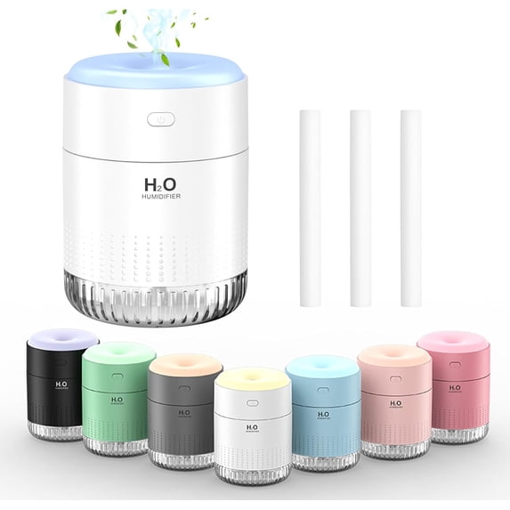 Portable Small Humidifier, 2025 NEW USB Personal Desktop Humidifiers ...