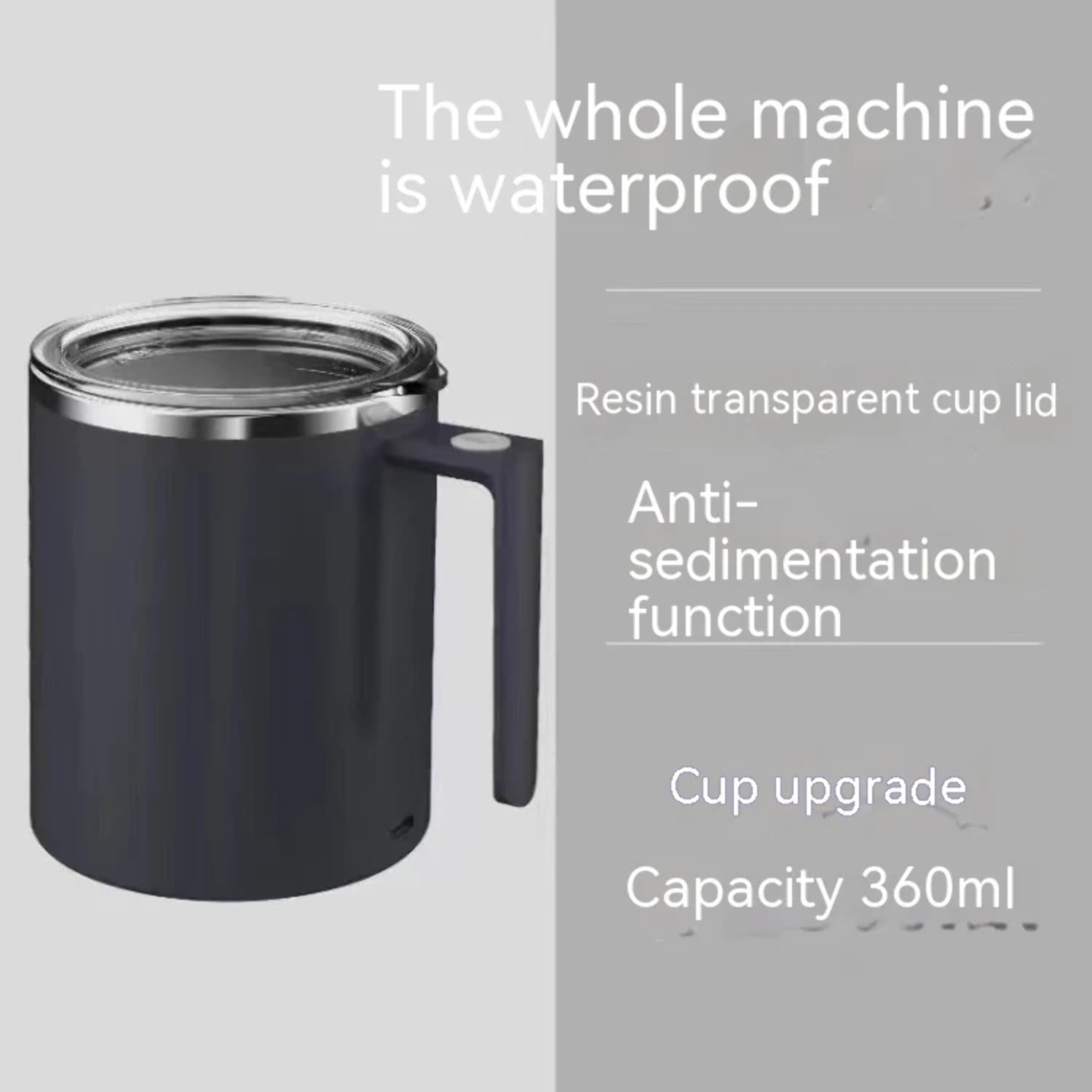 Portable Smart Magnetic Automatic Mixing Coffee Cup Rechargeable ...