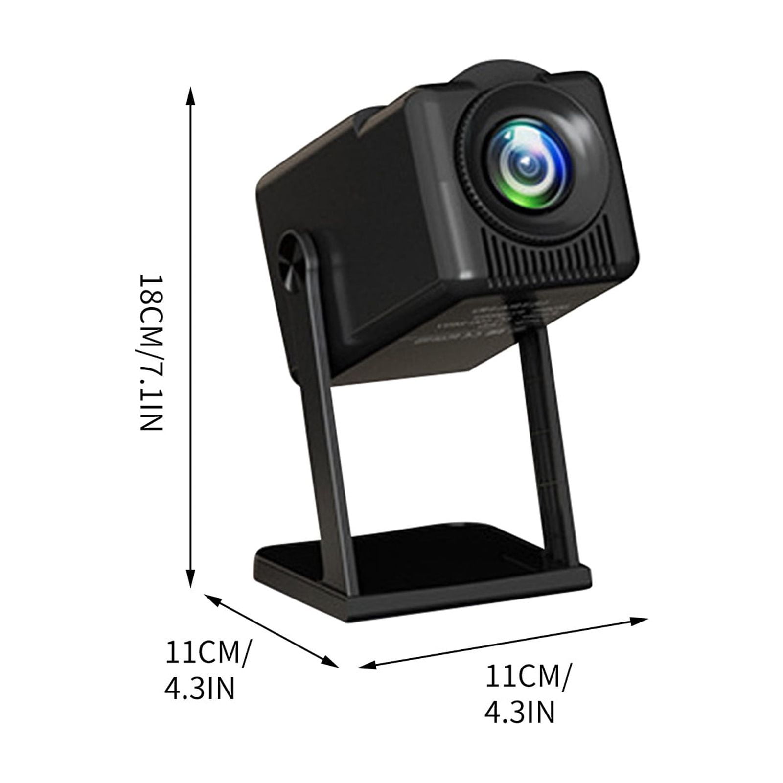 Portable Smartphone Wireless Screen Projector Hd Mini Home Projector ...