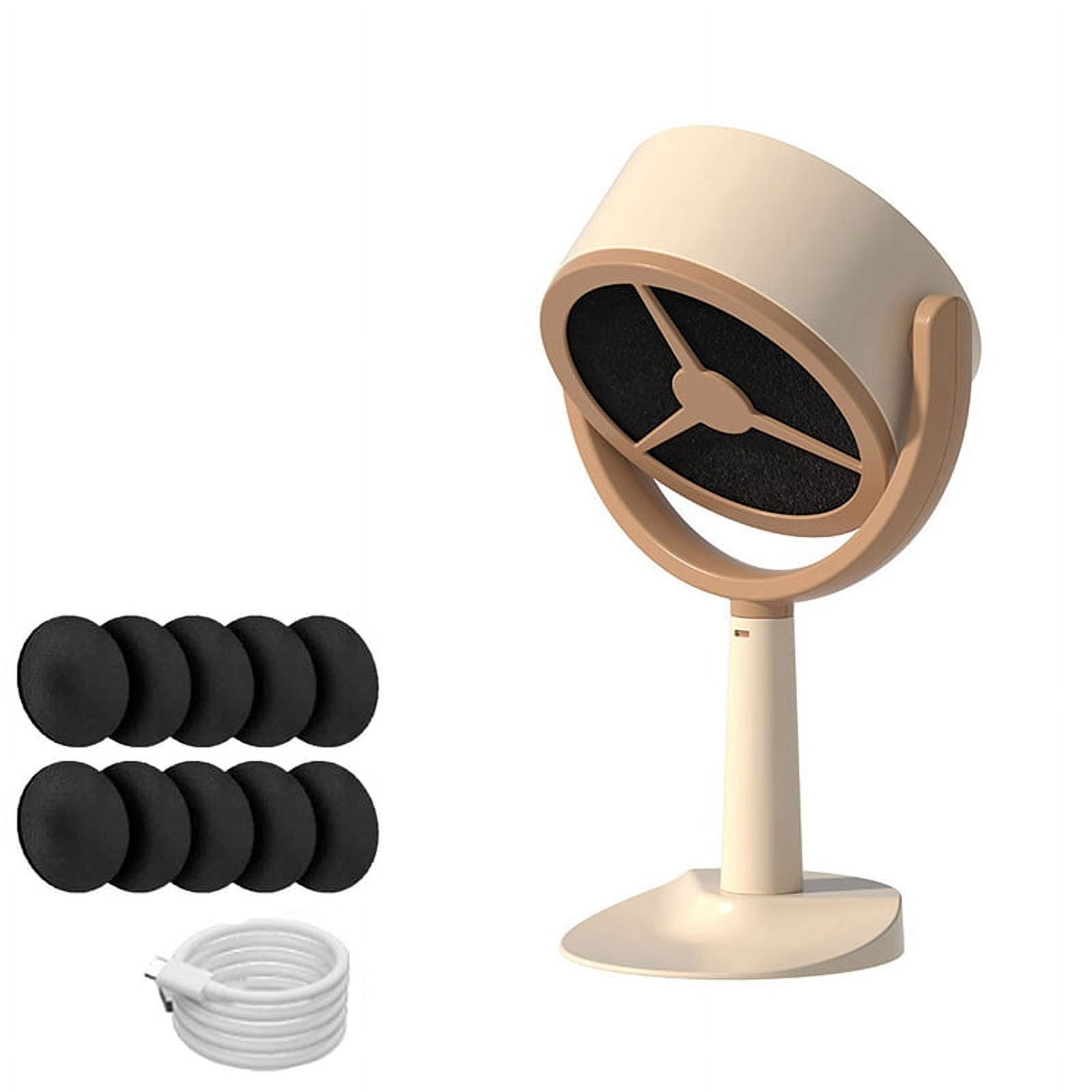 Portable Smoke Purifier Portable Kitchen Exhaust Fan Desktop Range ...