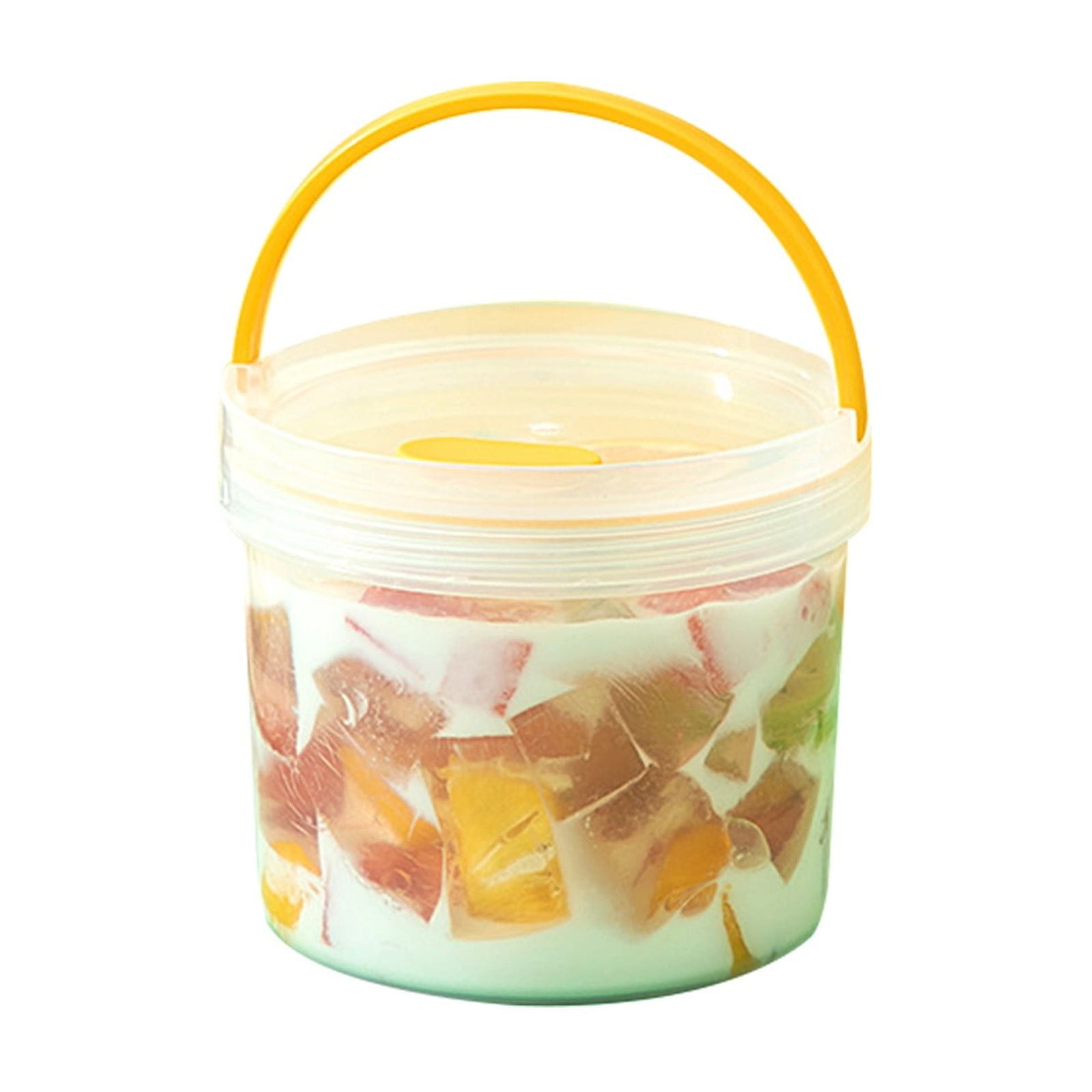 Portable Snack Containers with Lids - Leakproof Handheld Food Storage ...
