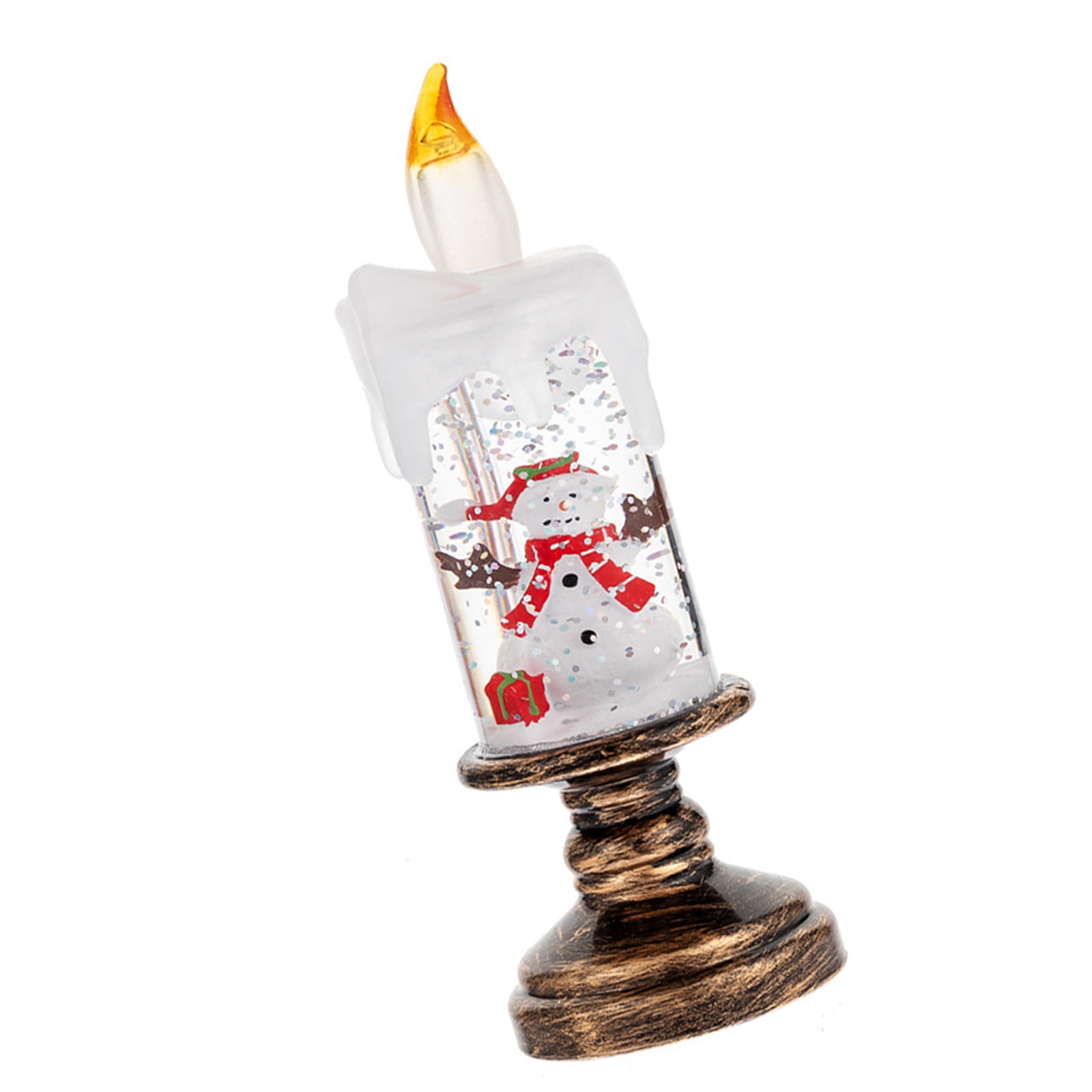 Portable Snow Globes Light Decoration With Realistic Motion Effect ...